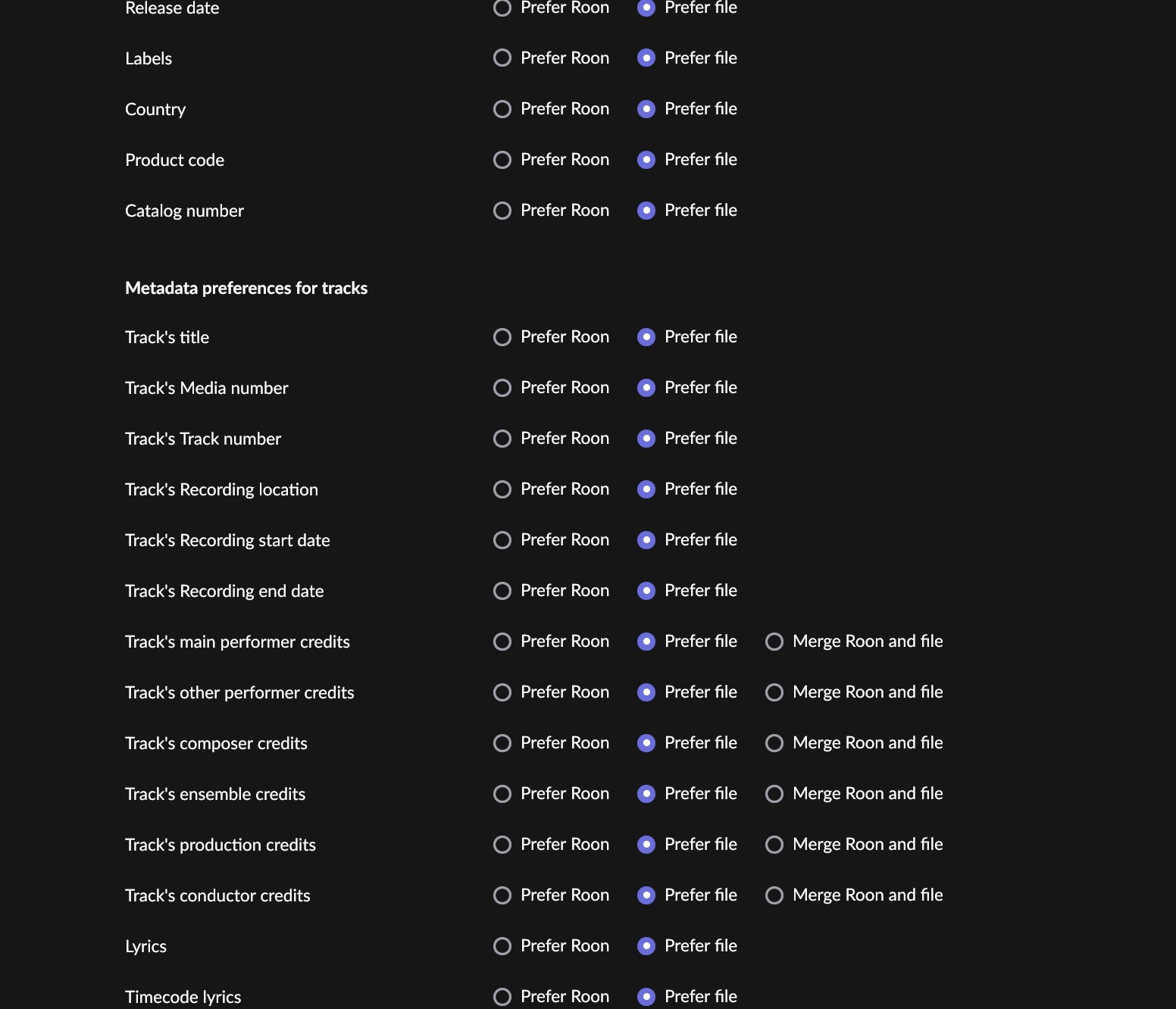 Track-Level Recording Dates - Roon Software Discussion - Roon Labs ...