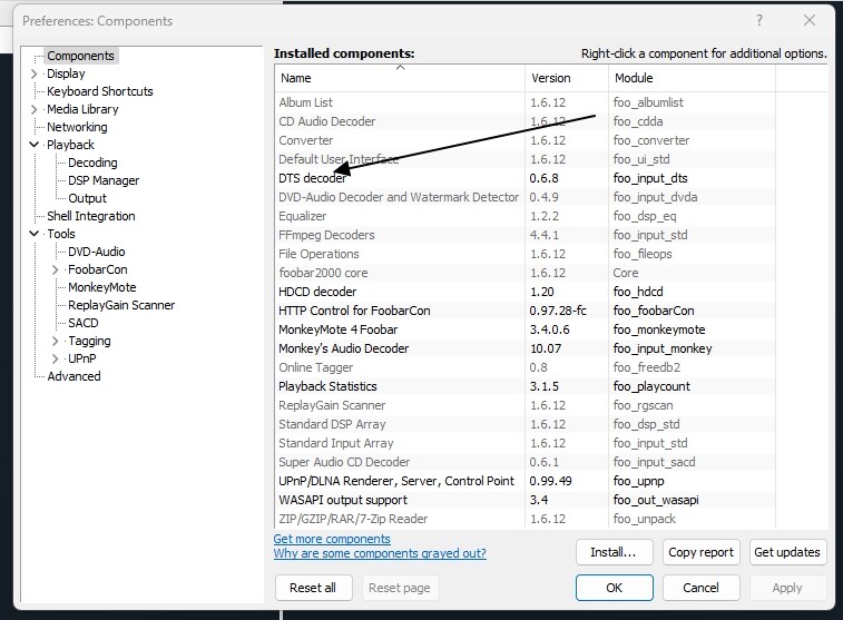 DTS tracks not playing correctly (STATIC SOUND) - Roon Software Discussion - Roon Labs Community