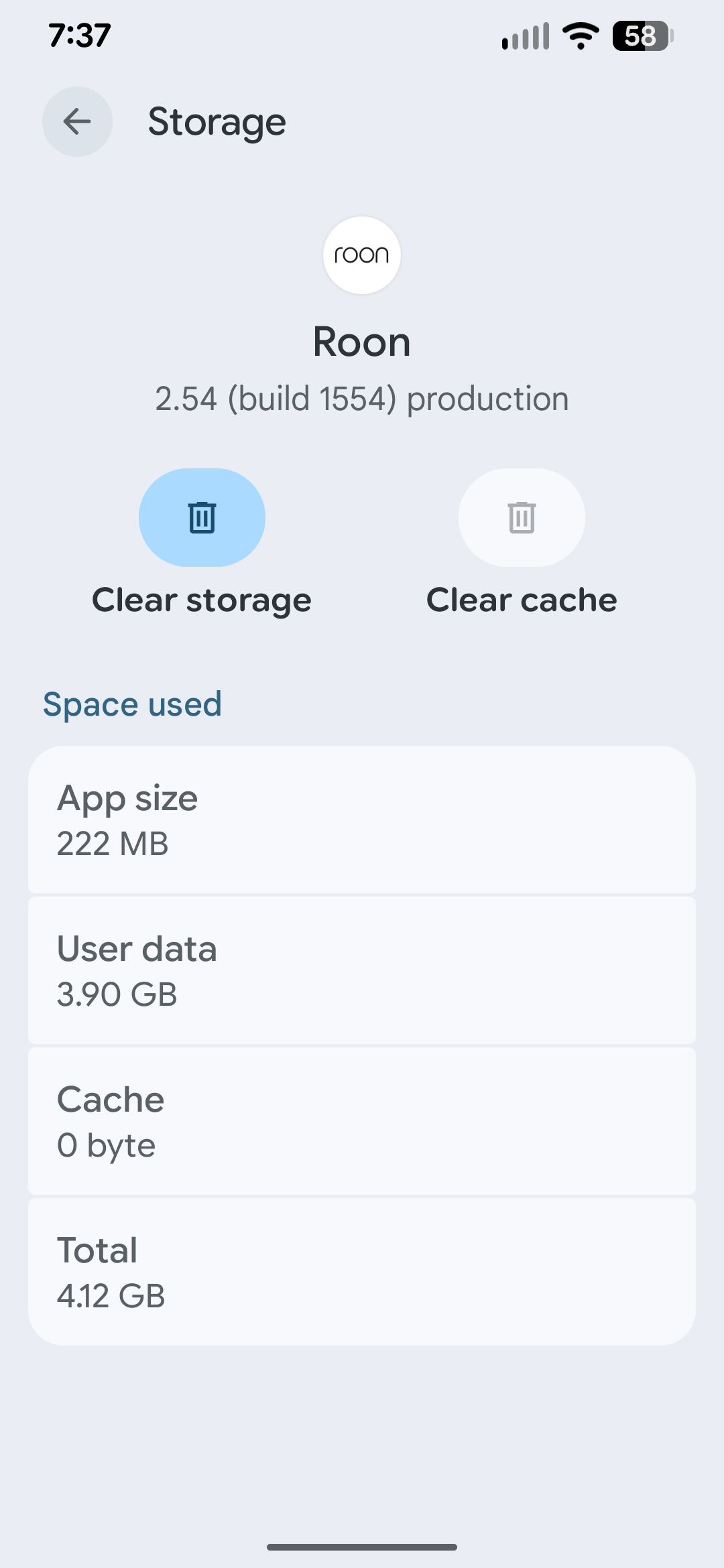 Why does the Roon iOS app take up so much storage on my iPhone? - Roon ...