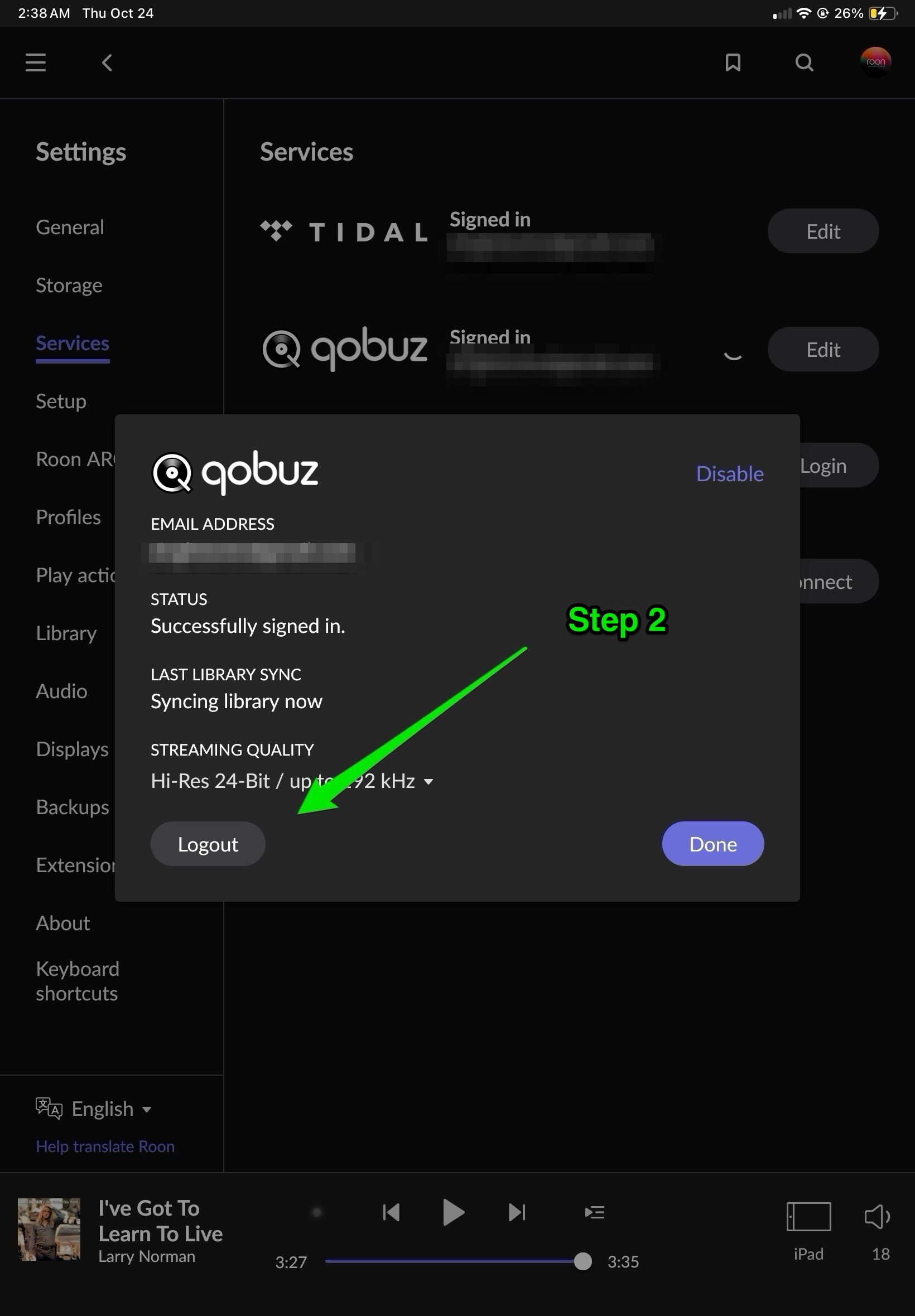 Unable to connect Roon on Server Windows laptop after switching from AUDIRVANA (ref#VGWMX9 ...