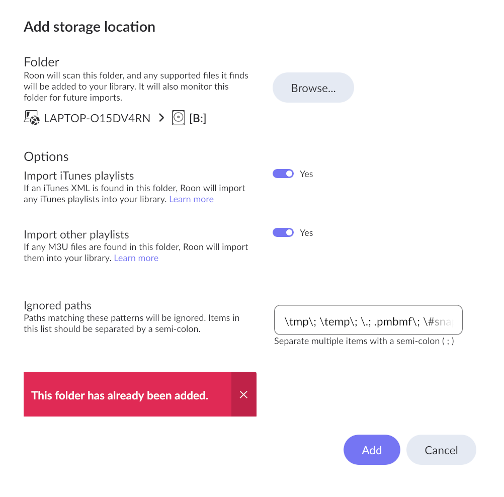 Computer unable to find Roon Nucleus - "Waiting for your Roon server" error (ref#F0IU95 ...