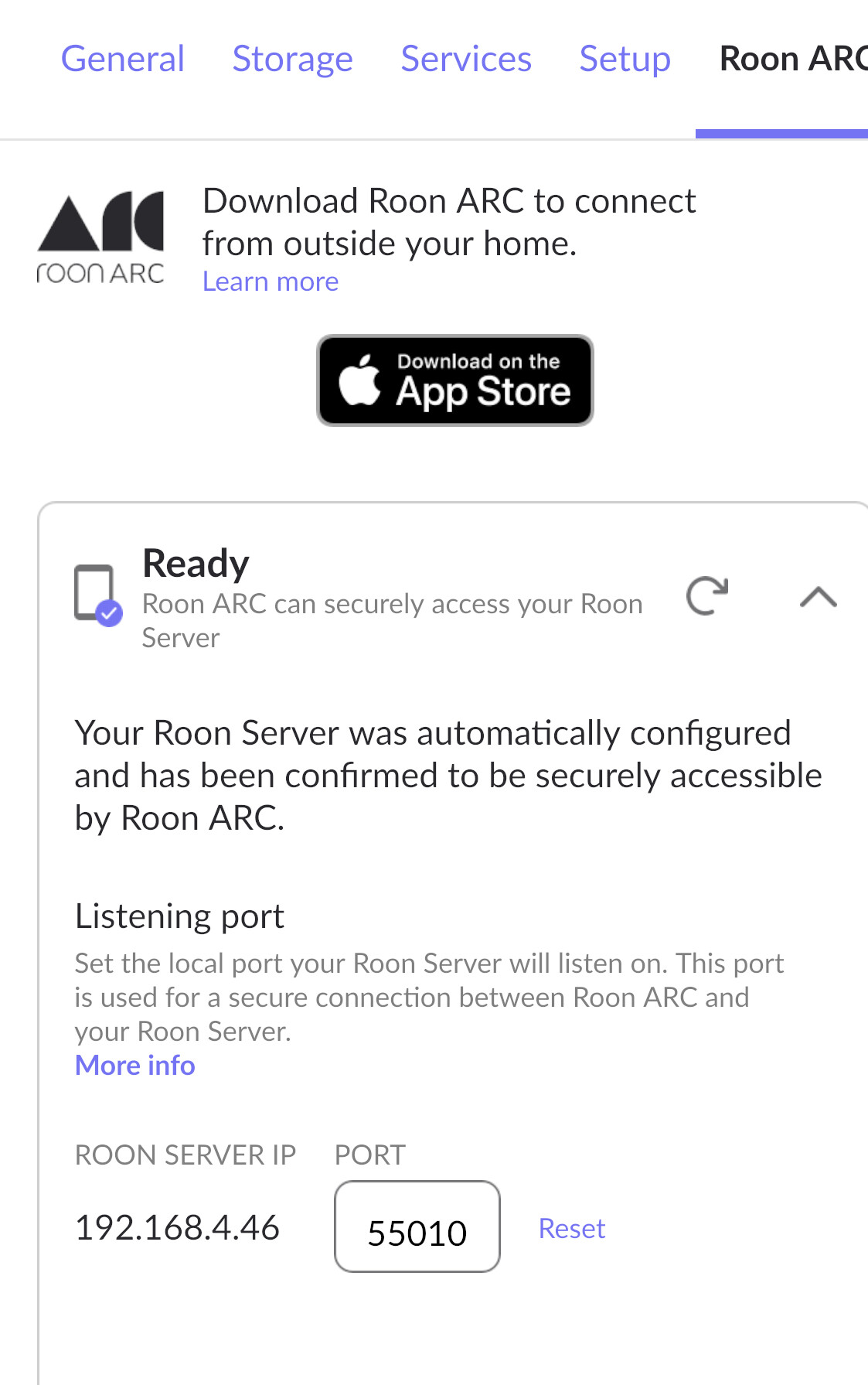 Roon Server Accessible to ARC, but ARC Can't find Server - Support - Roon Labs Community
