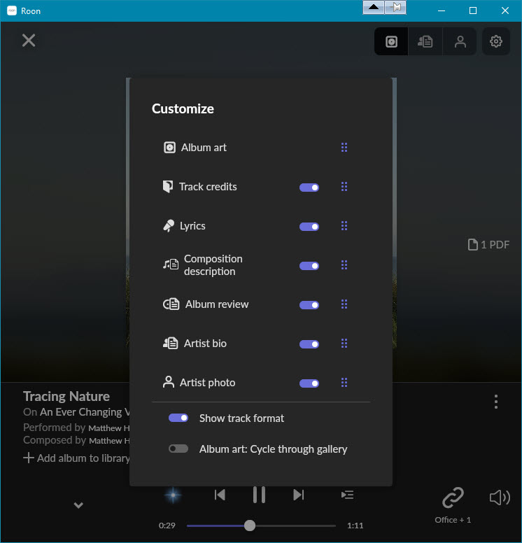 Roon unwantedly jumps back to lyrics page when track changes - Roon ...