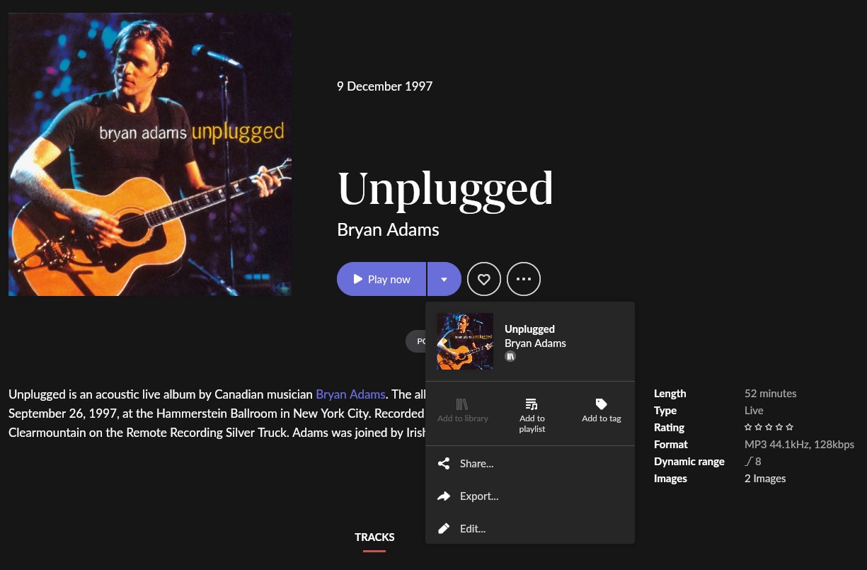New Roon user and having trouble adding album to Qobuz library - Support - Roon Labs Community