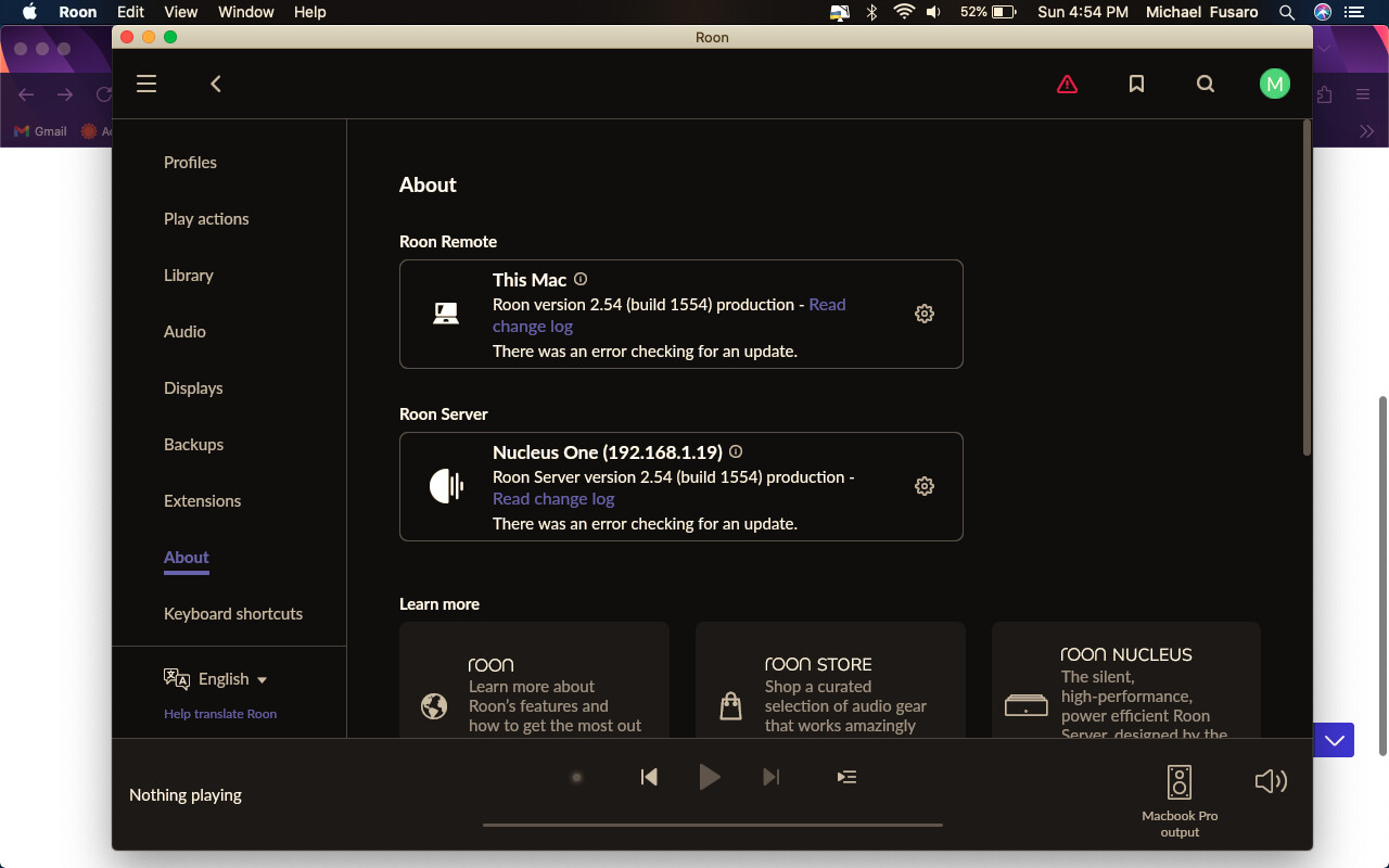 Metadata Improver Paused and Tidal Syncing Issues with Roon (ref#R1CPAF) - Support - Roon Labs ...