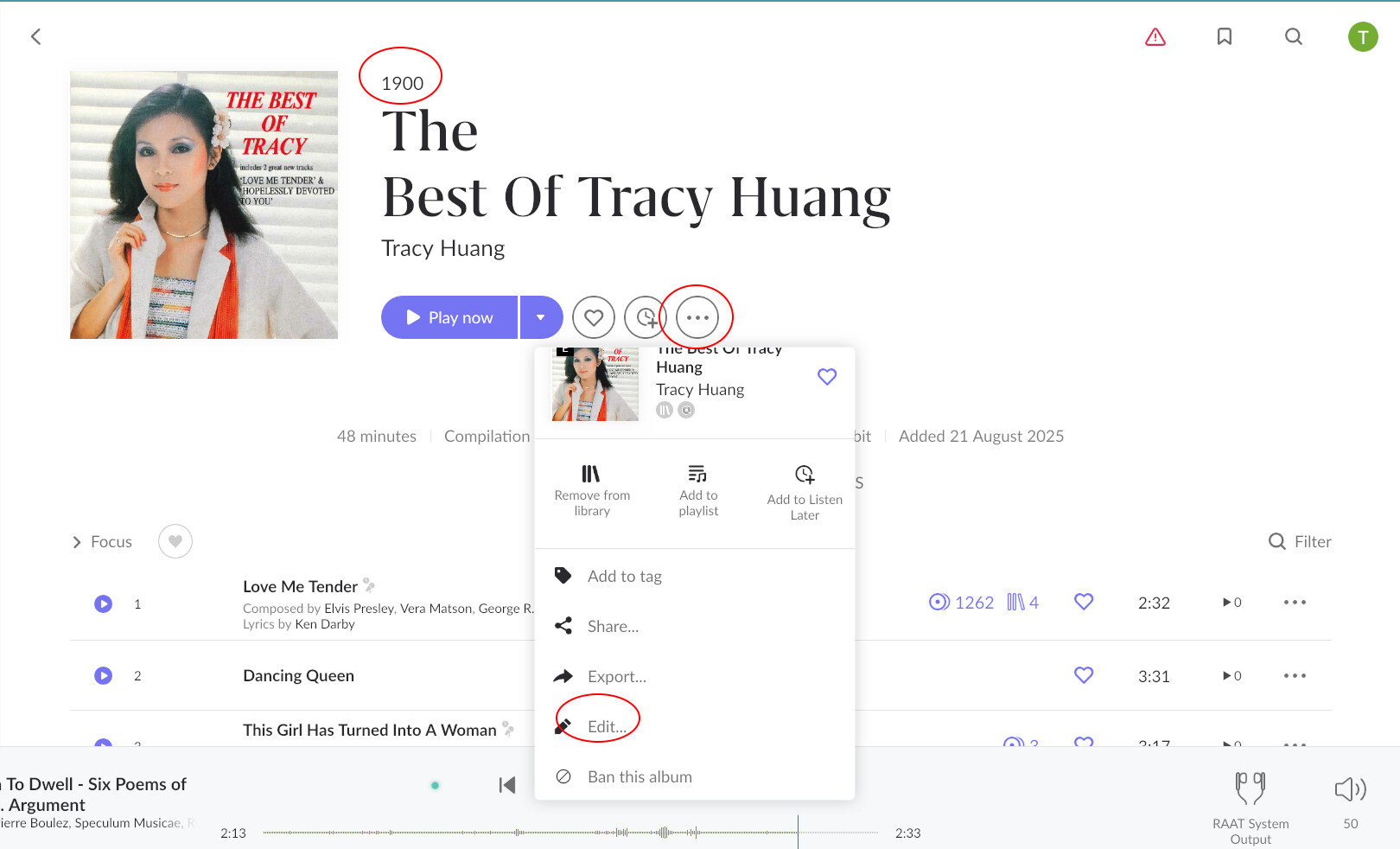 Meta Data Issue! - Metadata - Roon Labs Community