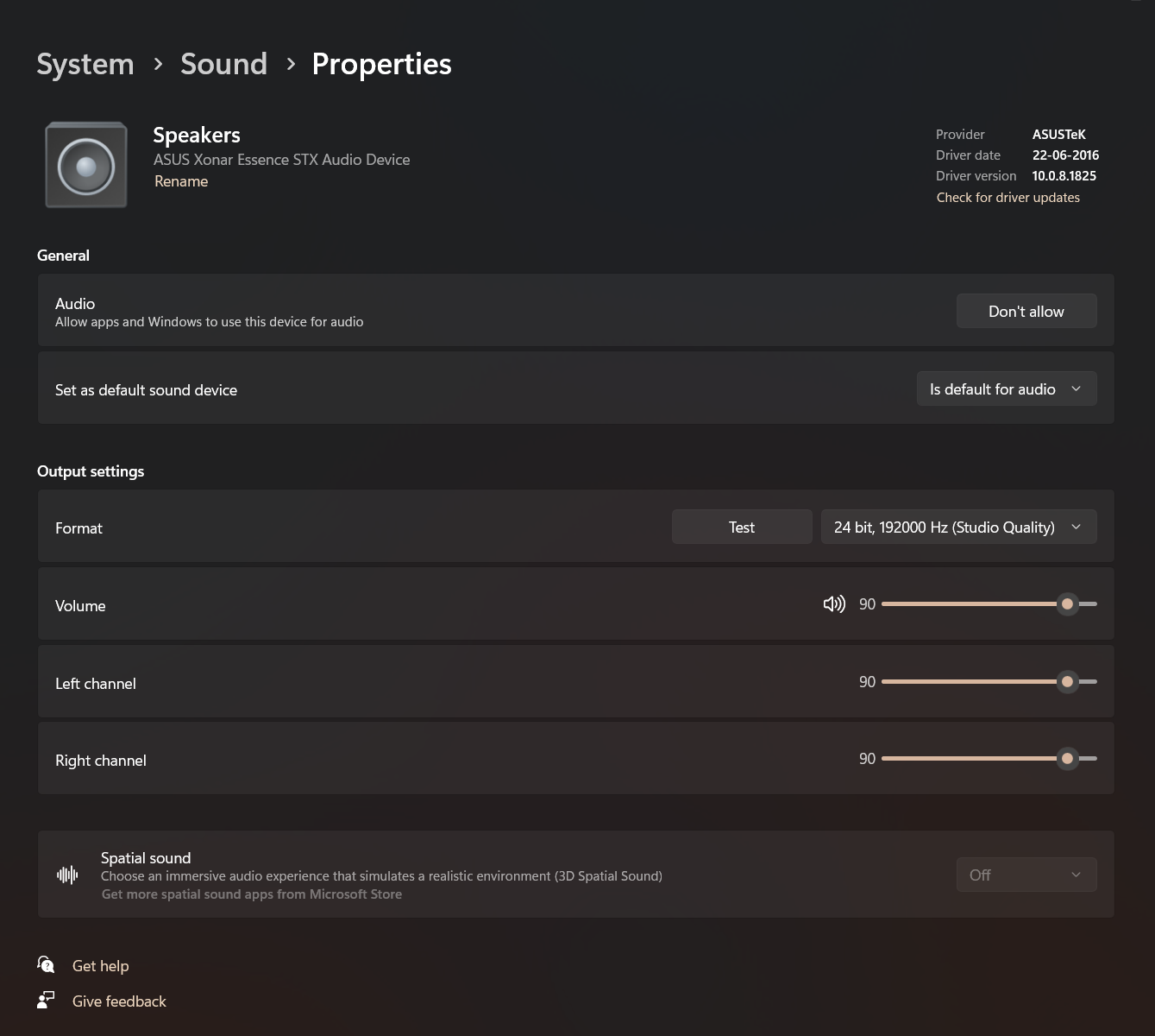 Roon forcing bit-depth downgrade from 24bit to 16bit on Xonar STX in windows 11 - Support - Roon ...