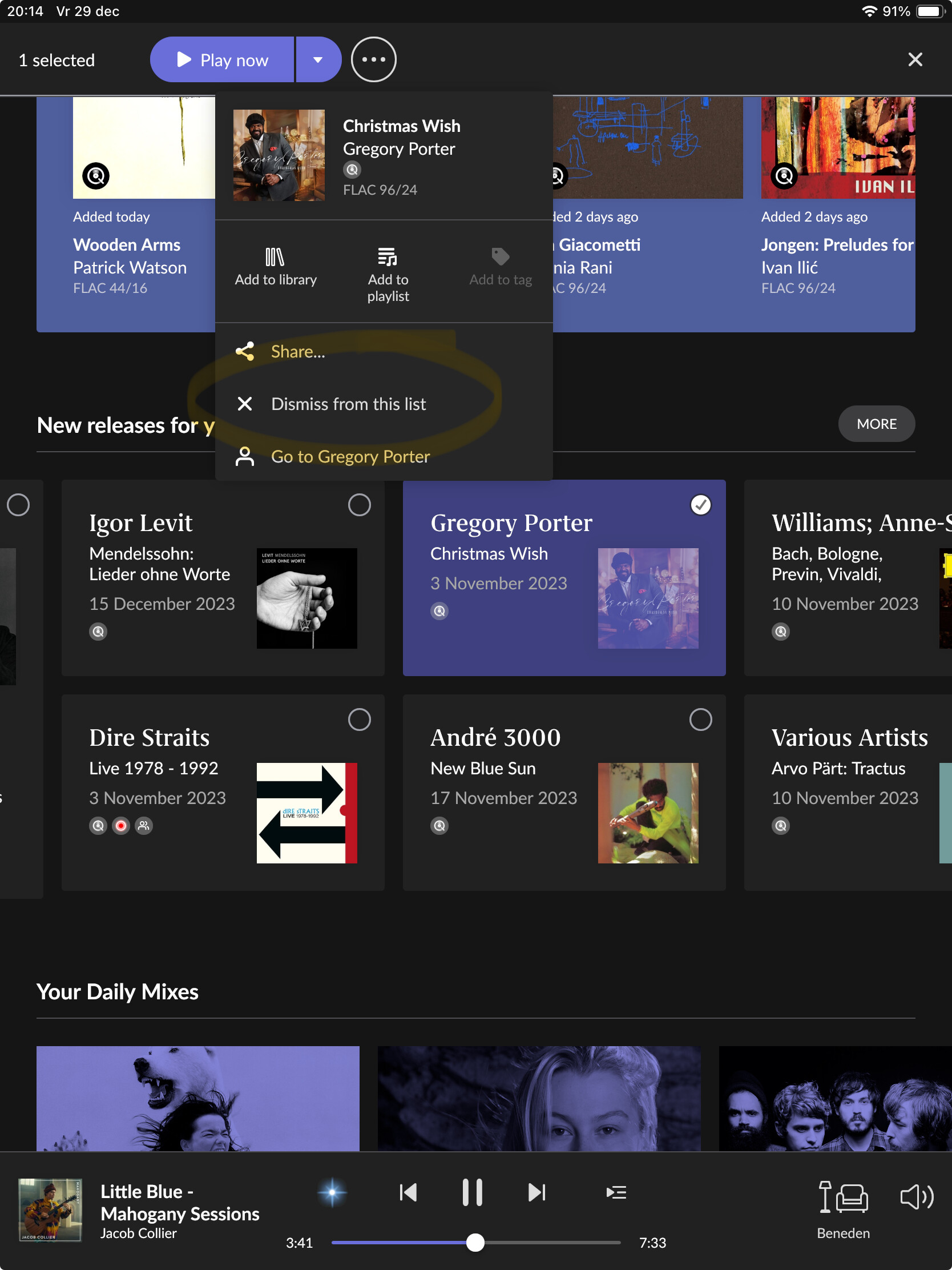 Clear NRFY (New Releases For You) items? - Roon Software Discussion - Roon Labs Community