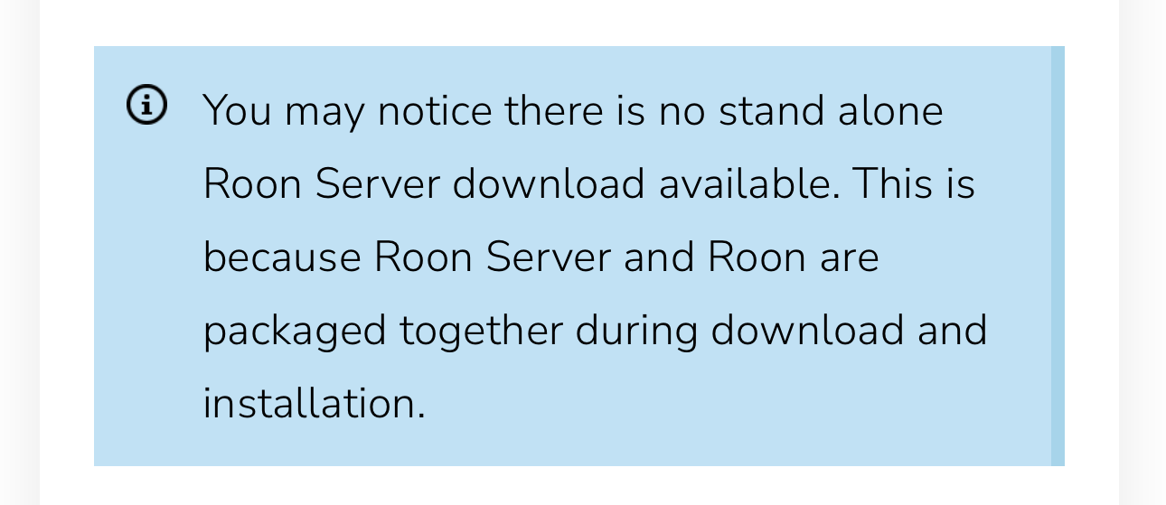 Roon Server macOS dmg Installer/Download - Roon Software Discussion - Roon Labs Community