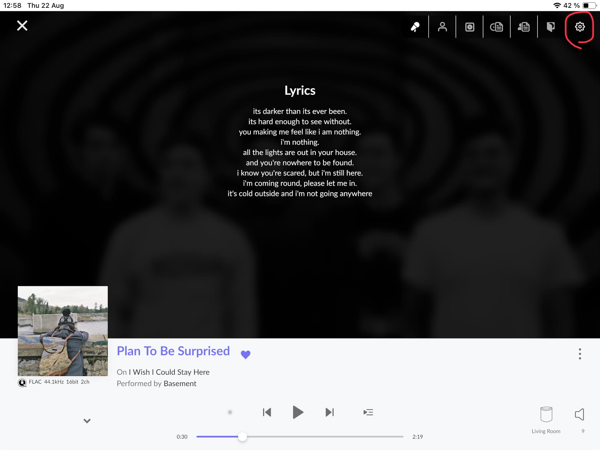 Unable to close lyrics window in Roon Remote (ref#F4KOPD) - Support ...