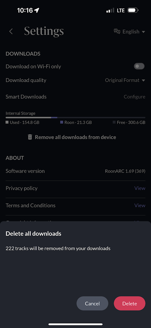 Roon ARC: When is downloaded not a download, clarifying please ...
