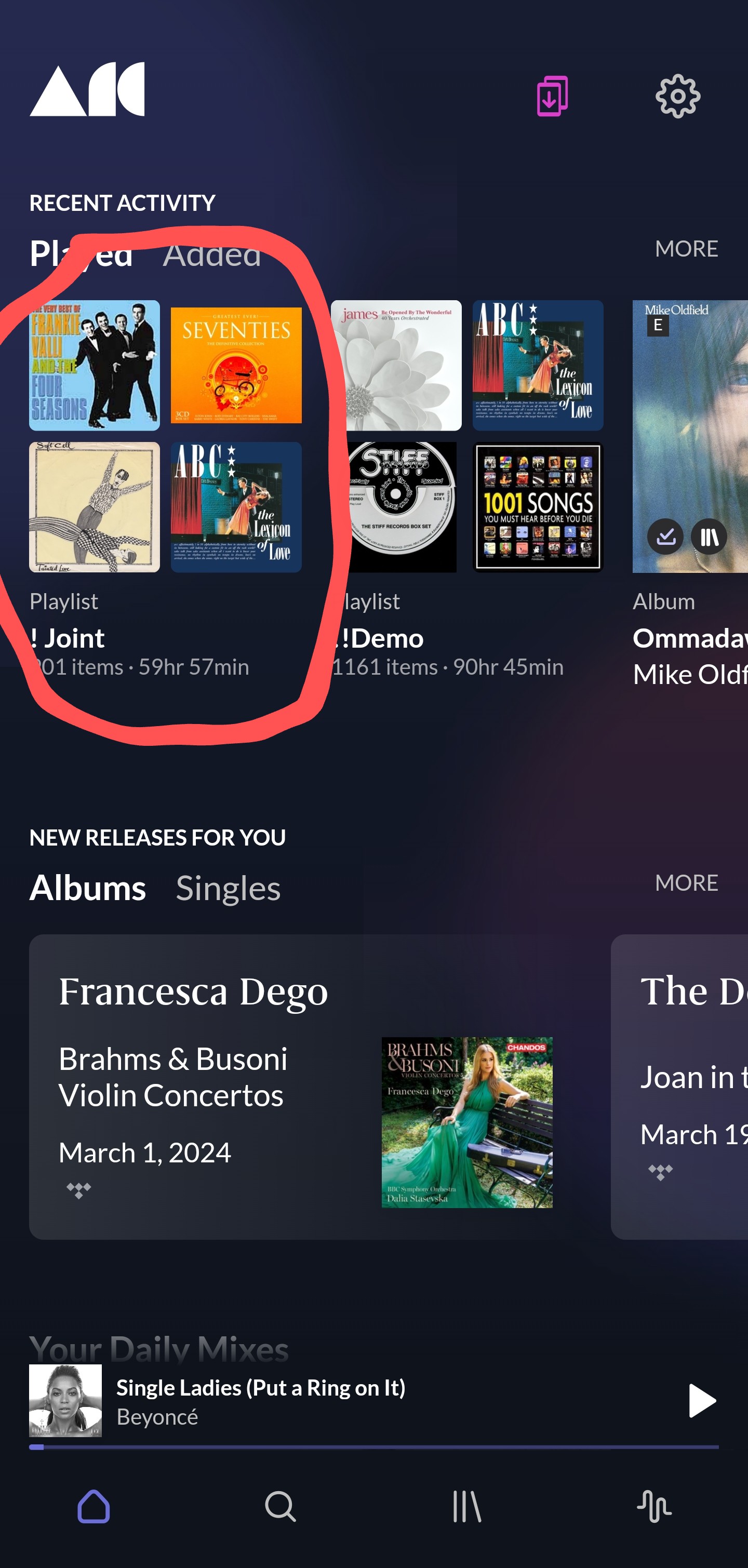 ARC B264 Android Auto playlist doesn't load - Early Access - Roon Labs ...
