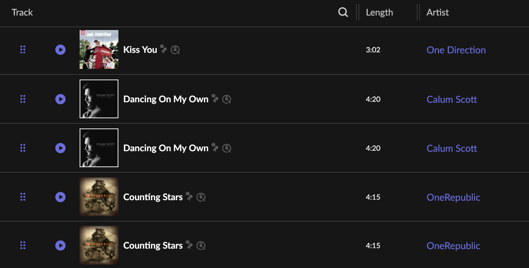 [Ticket in] B1507 After moving track in the playlist, some tracks appear twice - Early Access ...