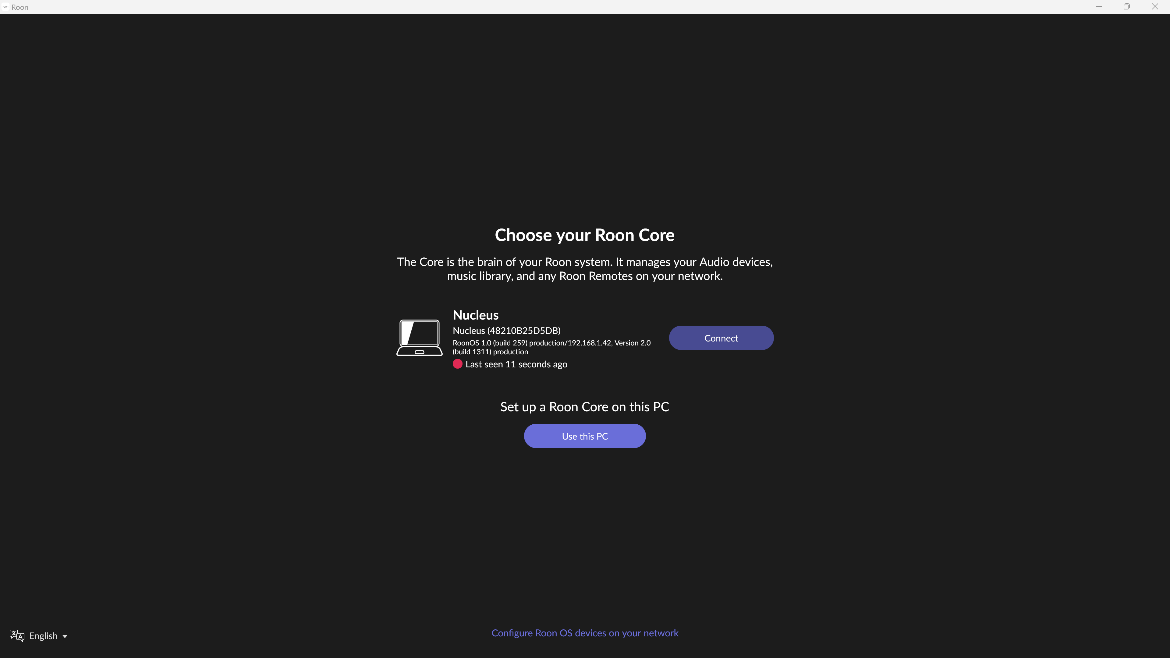 Roon Remote App and Nucleus Installation Setup Issue (ref#GTTL9Q ...