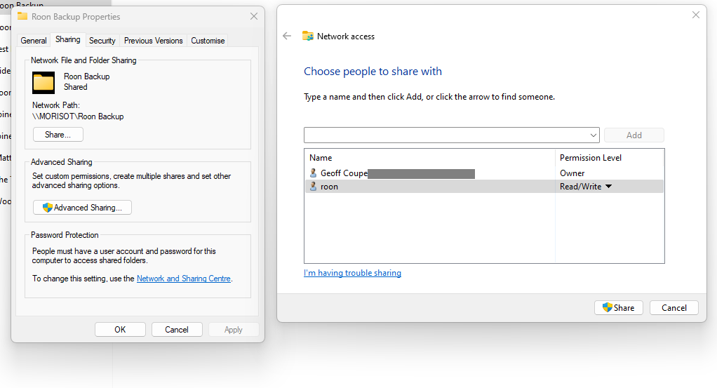 Cannot Add Folder to Import Local Files - Support - Roon Labs Community